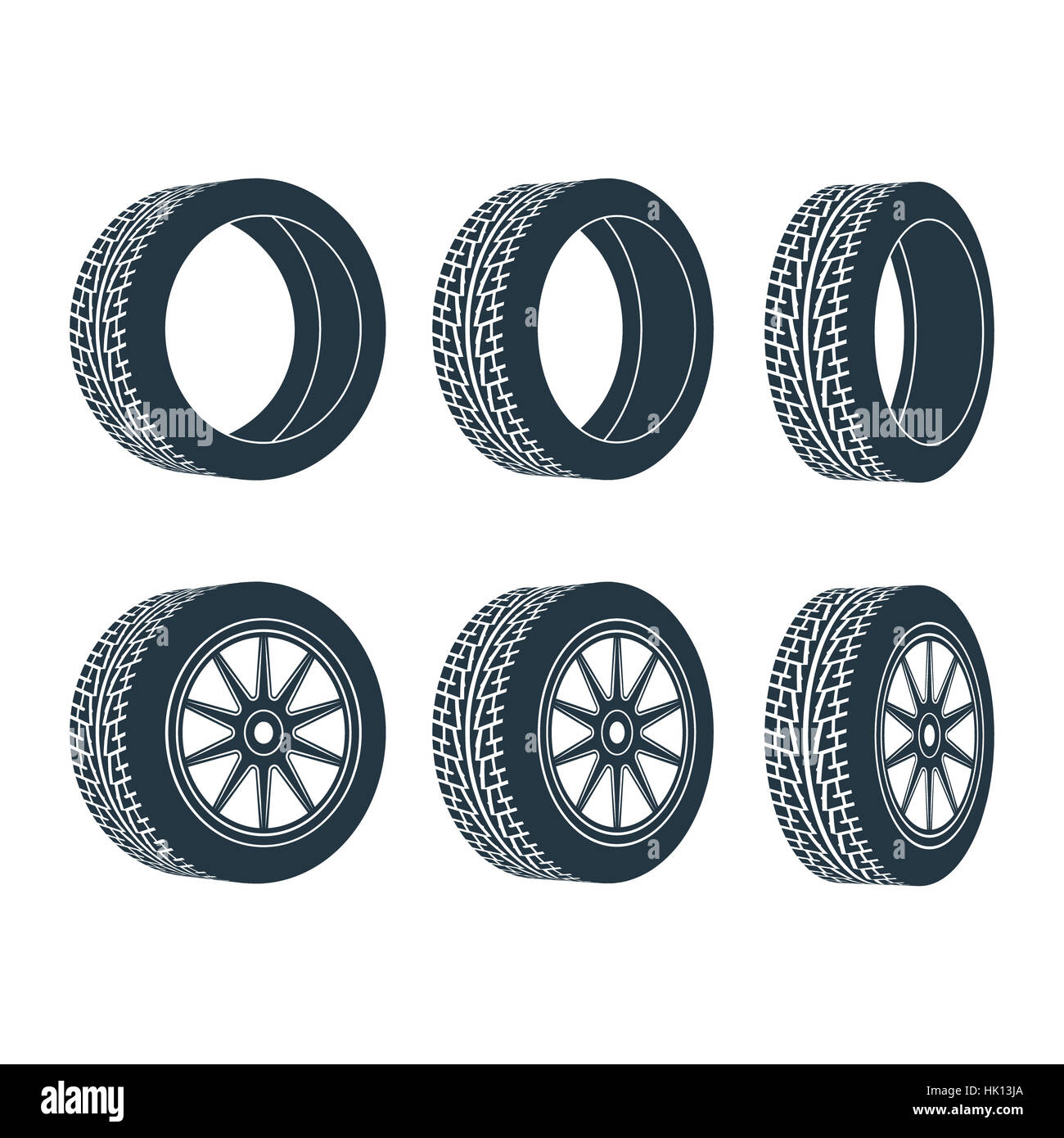Six Wheels High Resolution Stock Photography and Images - Alamy