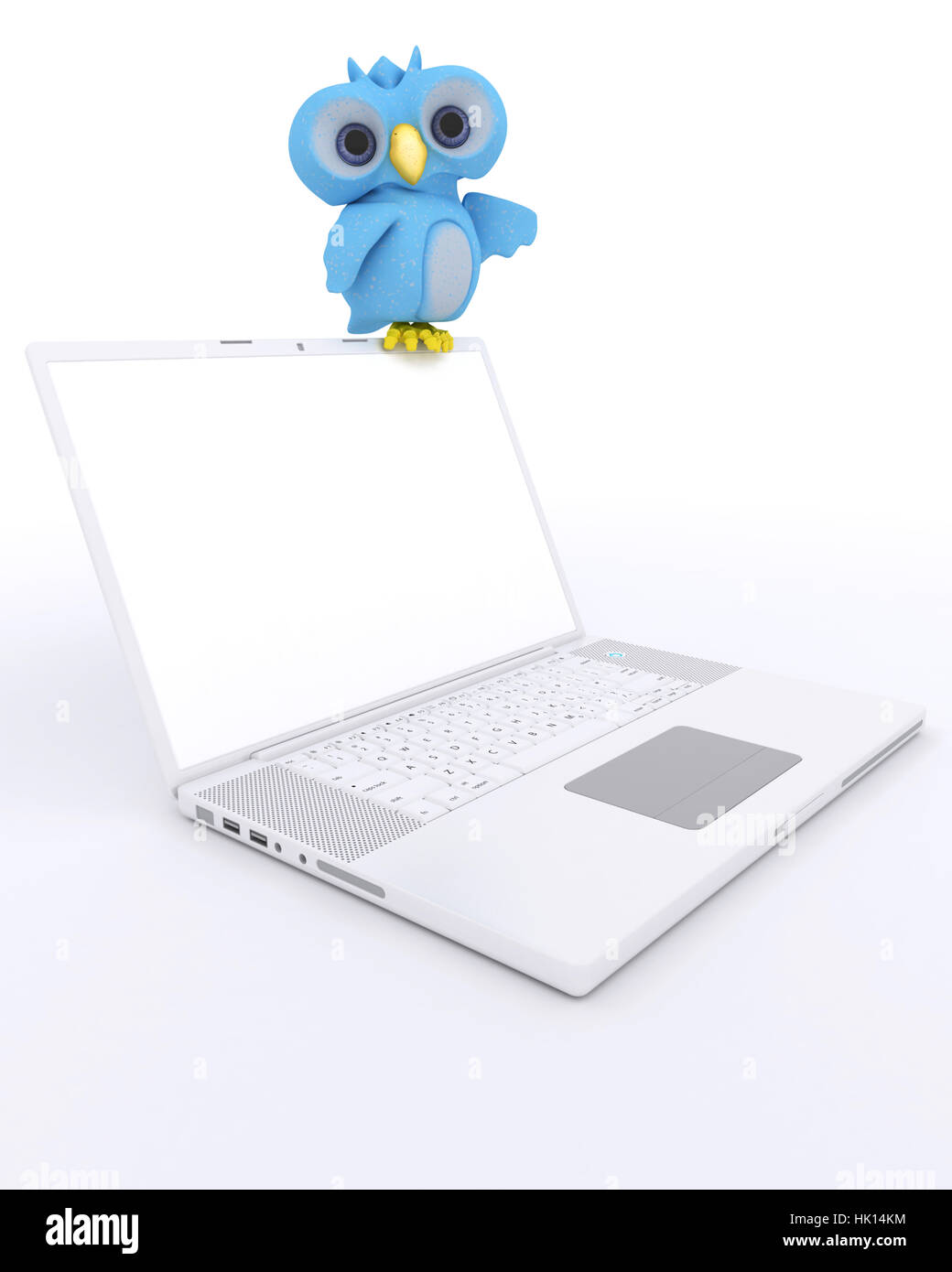 Laptop notebook computers computer bird hi-res stock photography and ...