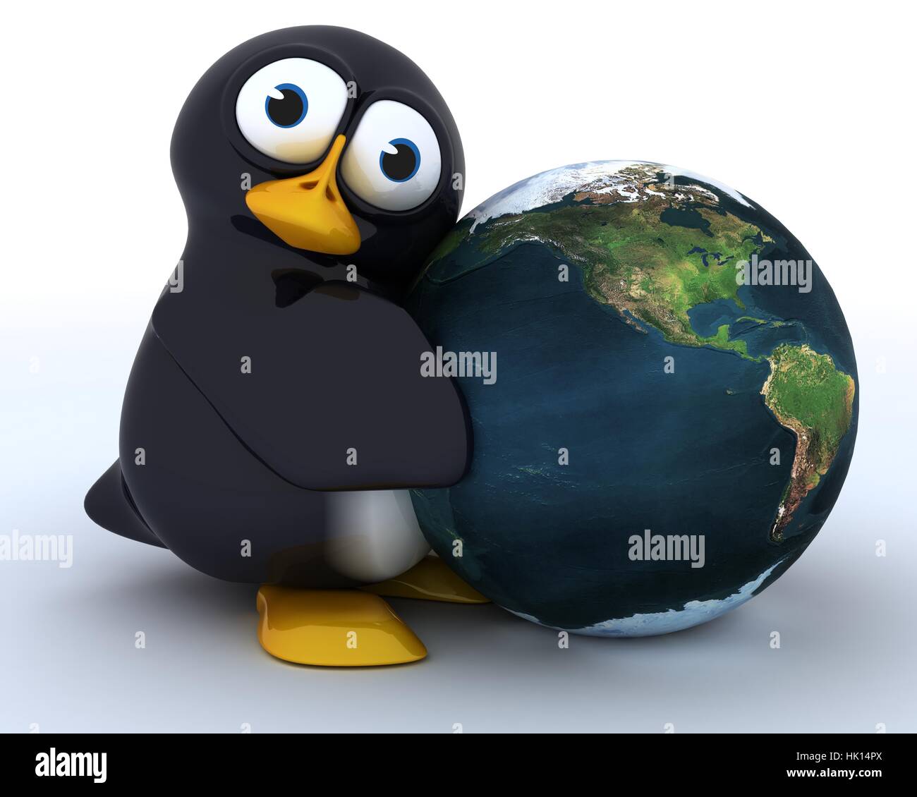 bird, penguin, south, pole, globe, planet, earth, world, emperor, king ...