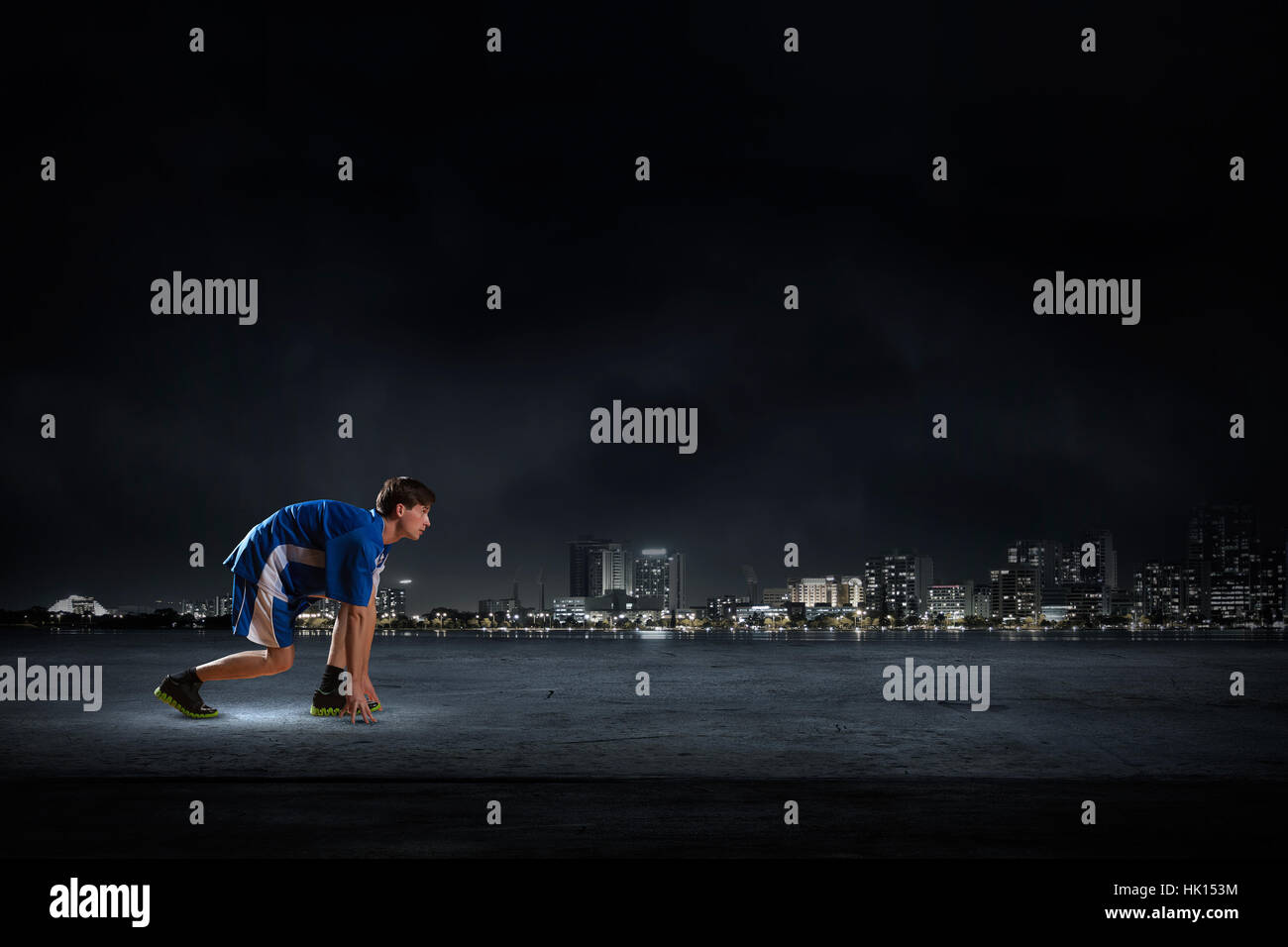 Black start exercise hi-res stock photography and images - Alamy