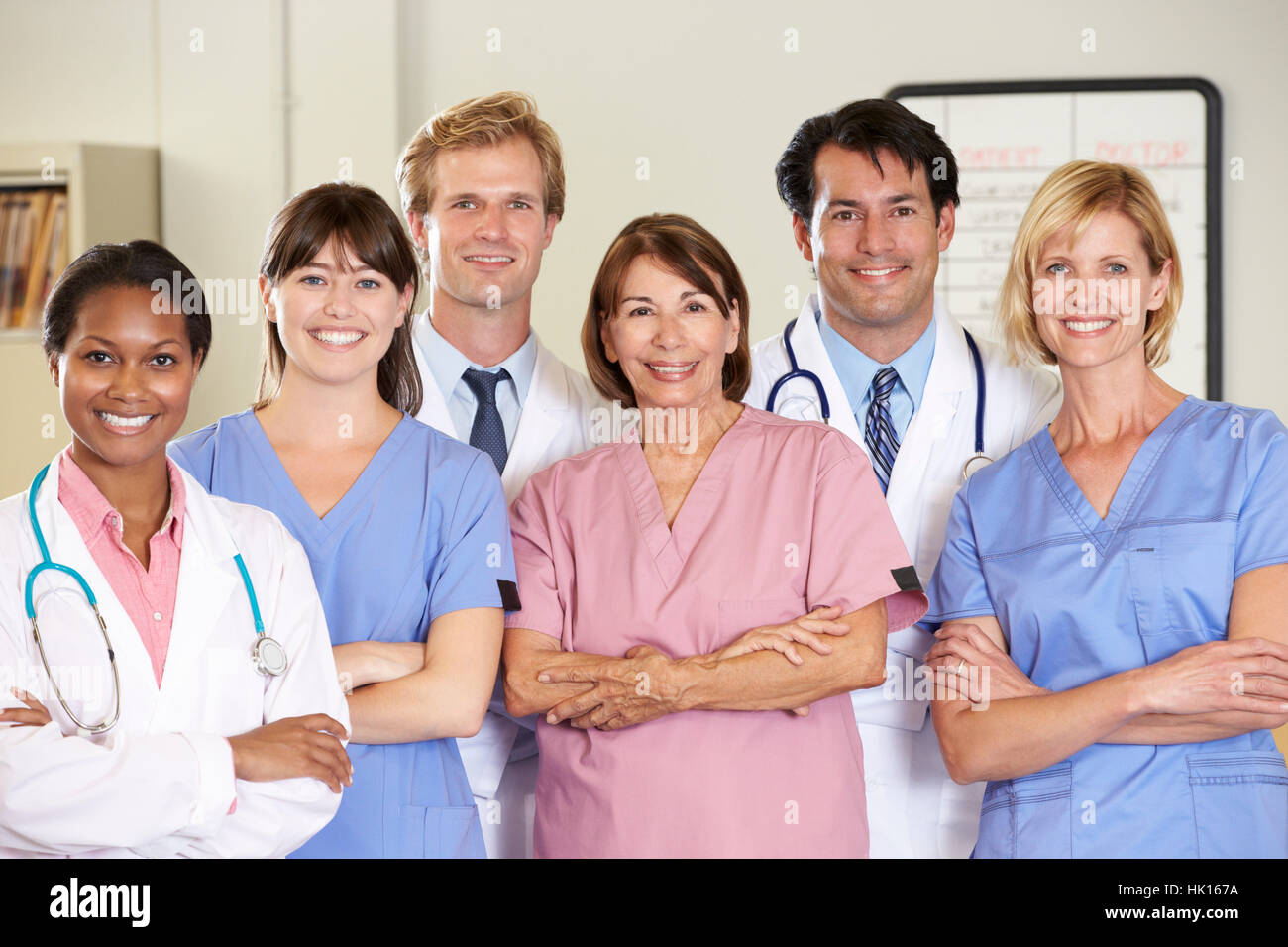 Portrait Of Medical team Stock Photo - Alamy