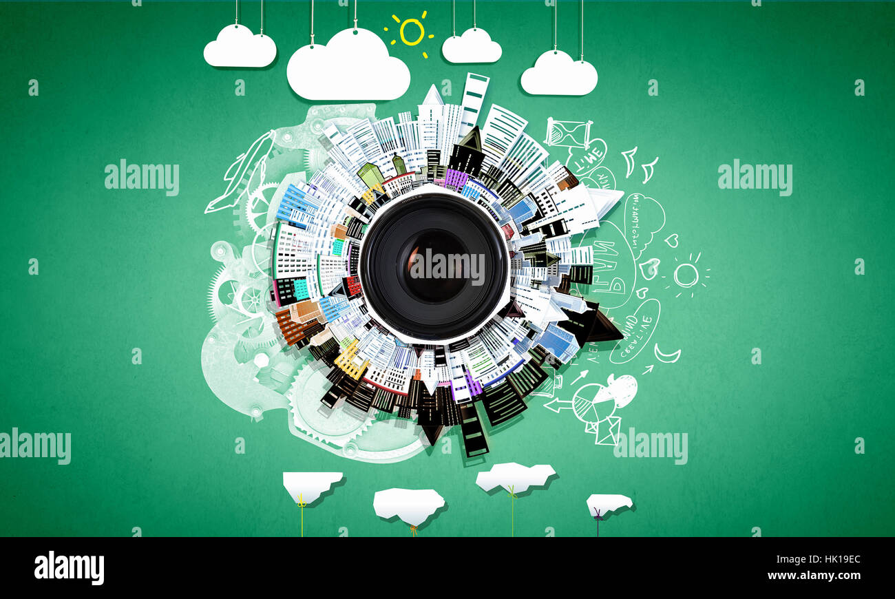 Composite photo collage urban hi-res stock photography and images - Alamy