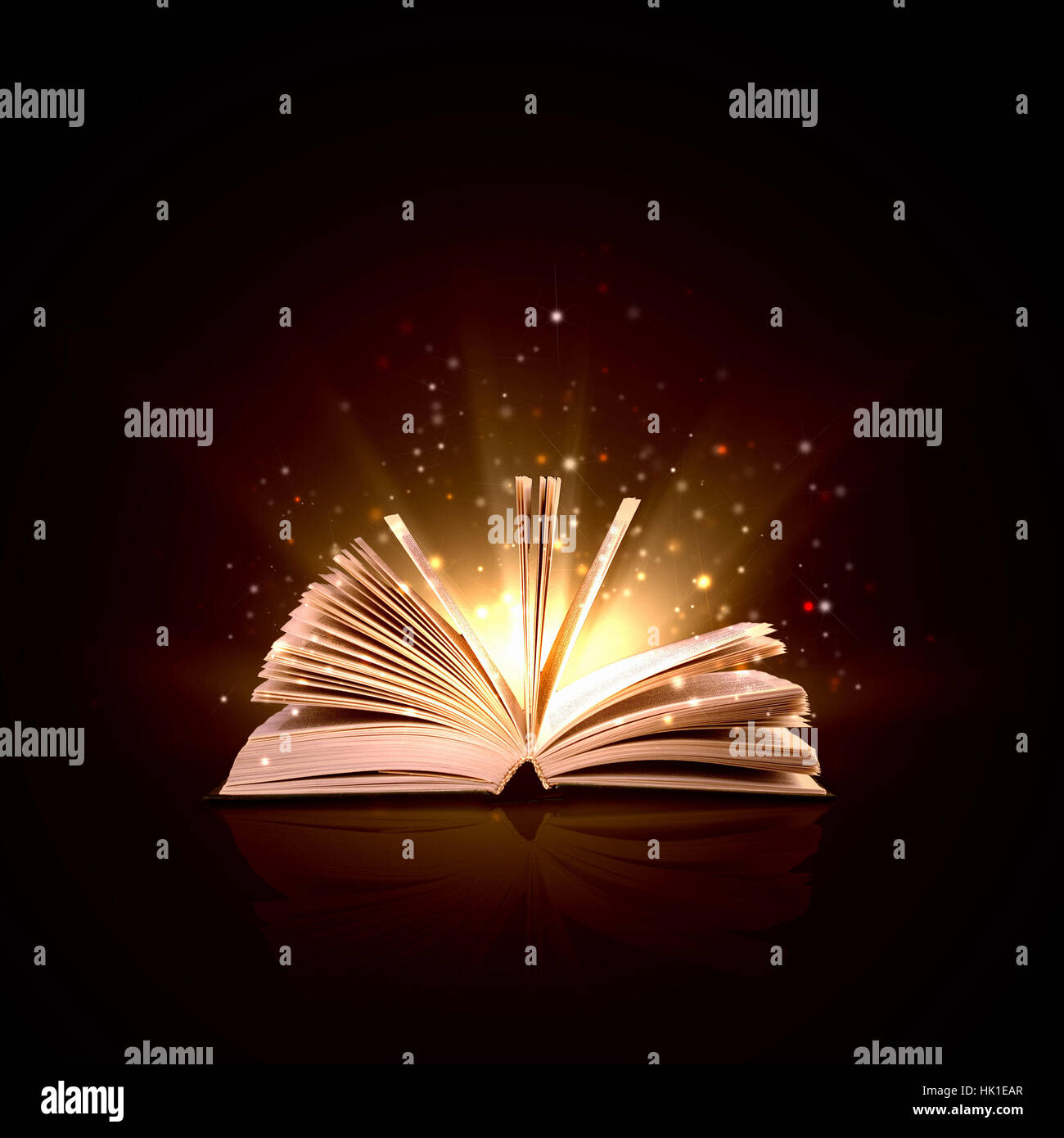 Open book magic spells hi-res stock photography and images - Alamy