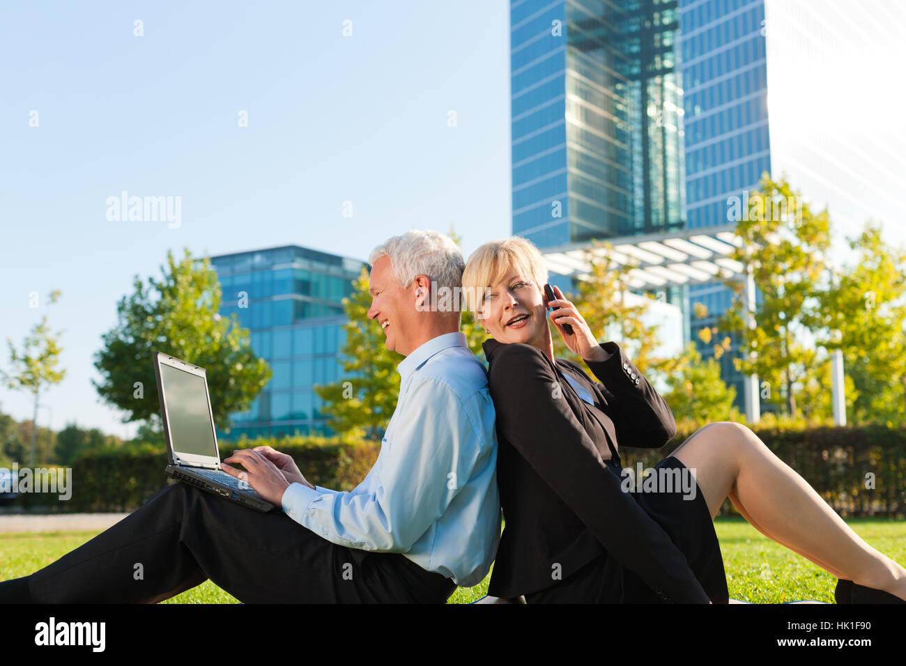 laptop, notebook, computers, computer, park, garden, outside, business ...
