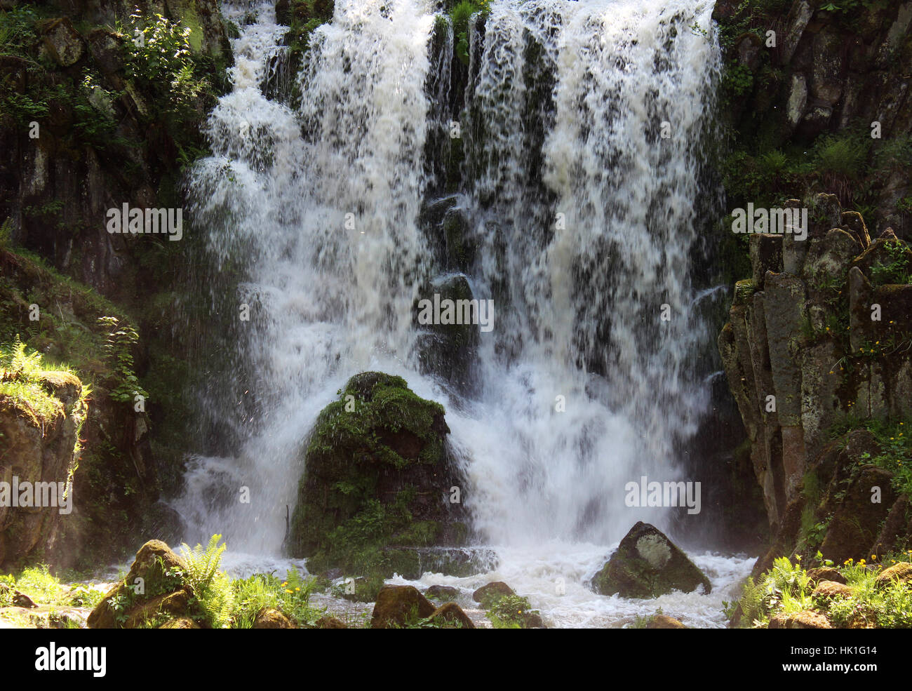 waterfall, fountain, hercules, spa, mineral spring, medicinal spring ...