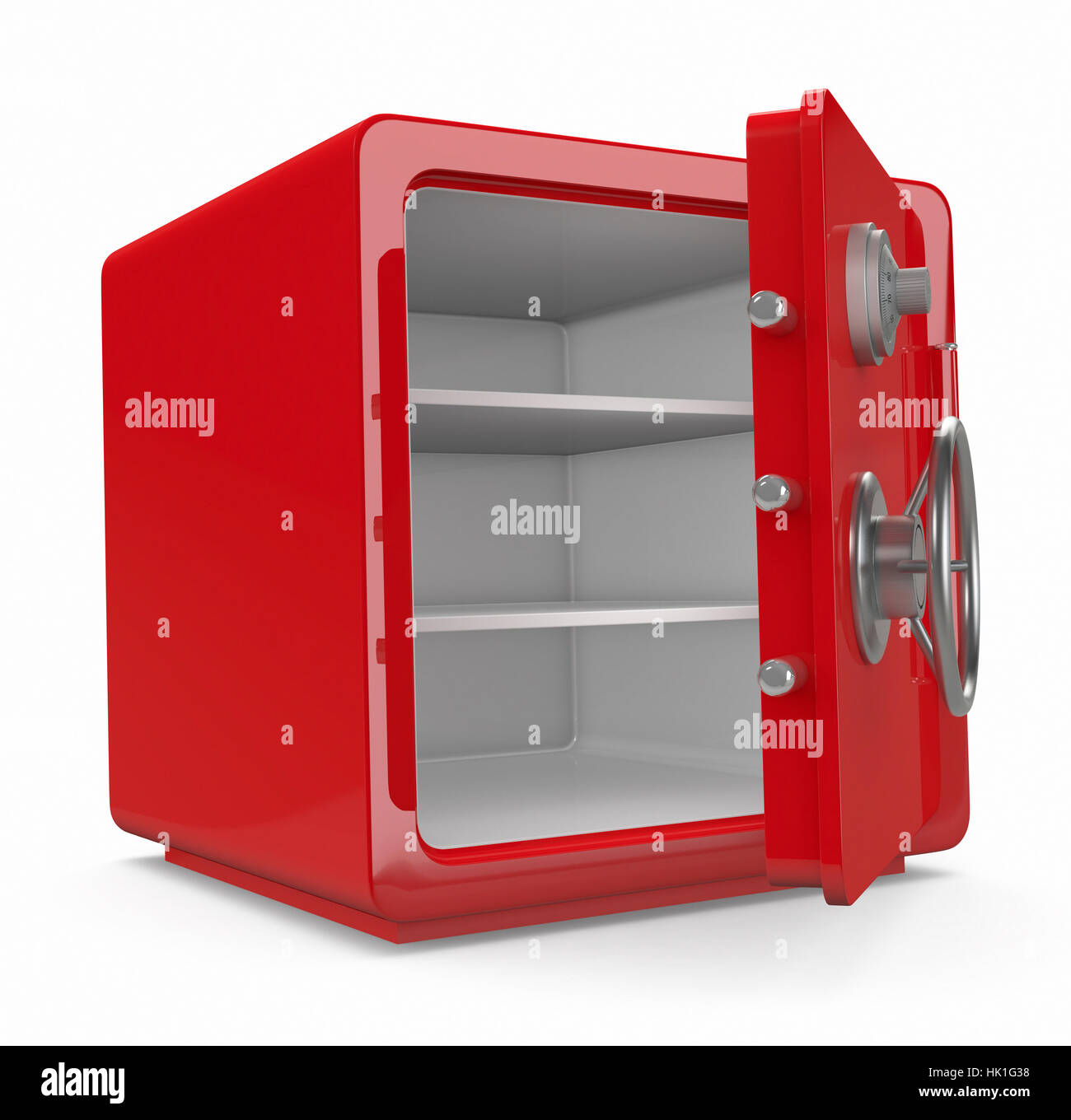 lock, bank, lending institution, object, single, isolated, model ...