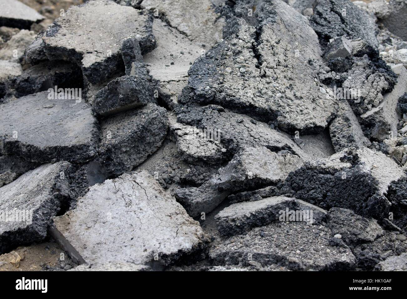 asphalt, broken, destroy, break, split, damage, damages, detriments ...