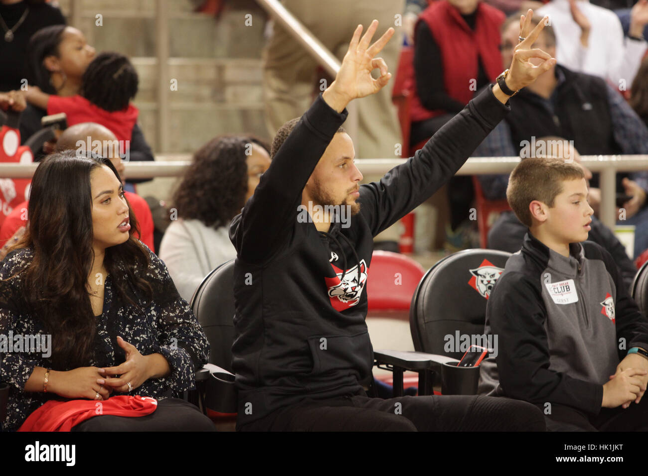 Steph curry davidson hi-res stock photography and images - Alamy