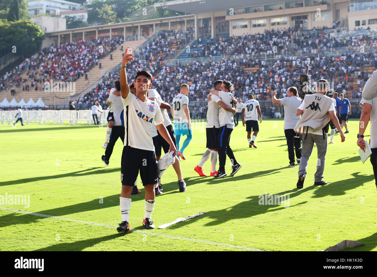 Sao Paulo, Brazil. 25th Jan, 2017. BATATAIS Vs. CORINTHIANS. Fabricio ...