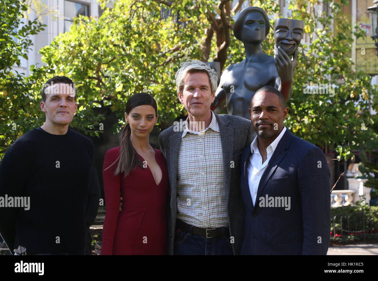 Los Angeles, USA. 25th Jan, 2017. Woody Schultz, Angela Sarafyan ...
