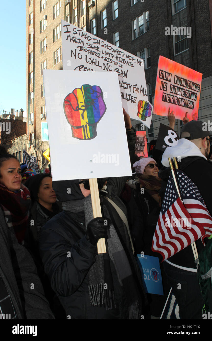 New York City, USA. 4th Feb, 2017. LGBT Solidarity Rally at Stonewall ...