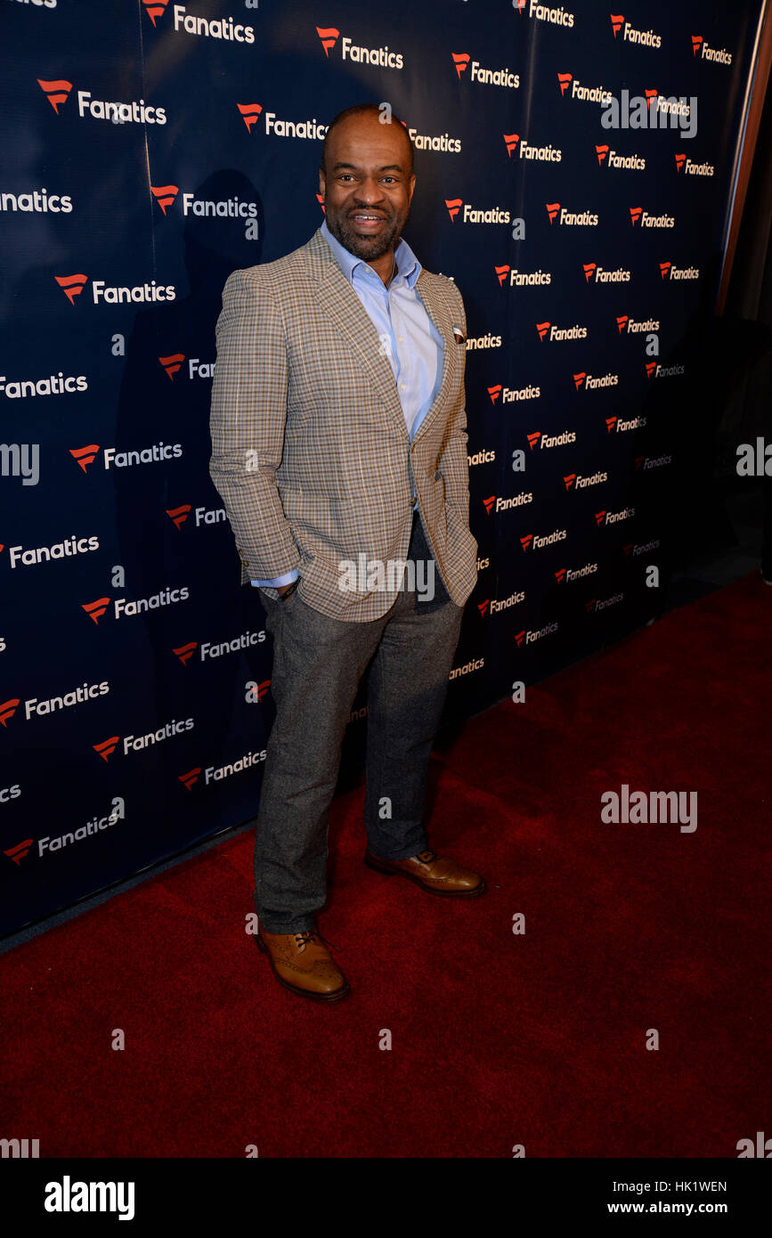Houston, USA. 4th Feb, 2017. DeMaurice Smith at the Fanatics Super Bowl ...