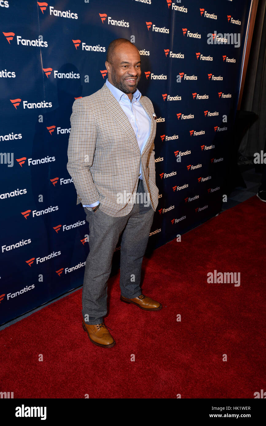 Houston, USA. 4th Feb, 2017. DeMaurice Smith at the Fanatics Super Bowl ...