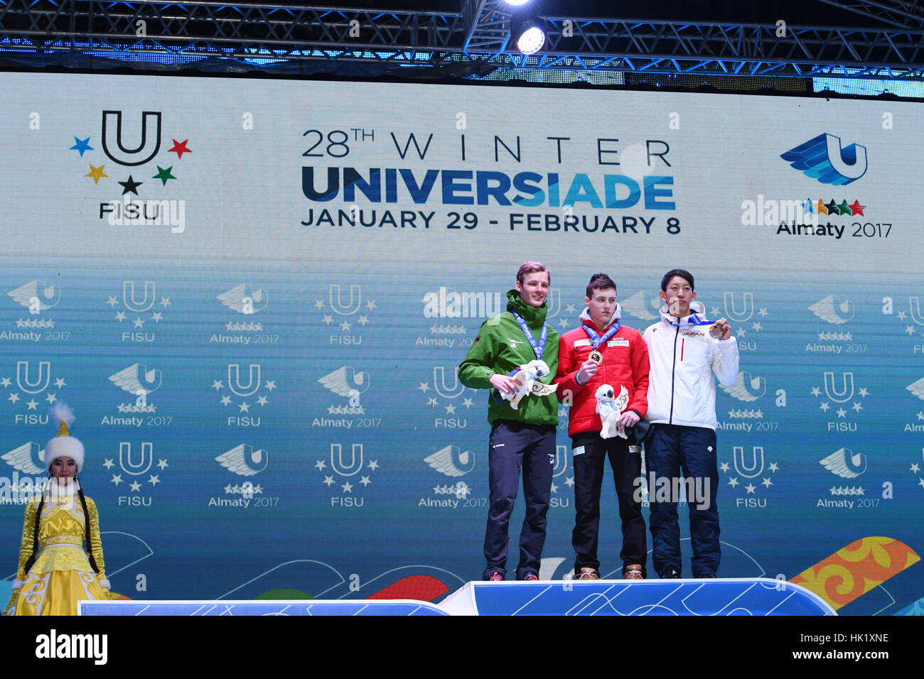 Almaty, Kazakhstan. 3rd Feb, 2017. (L-R) Tobias Simon (GER), Adam ...
