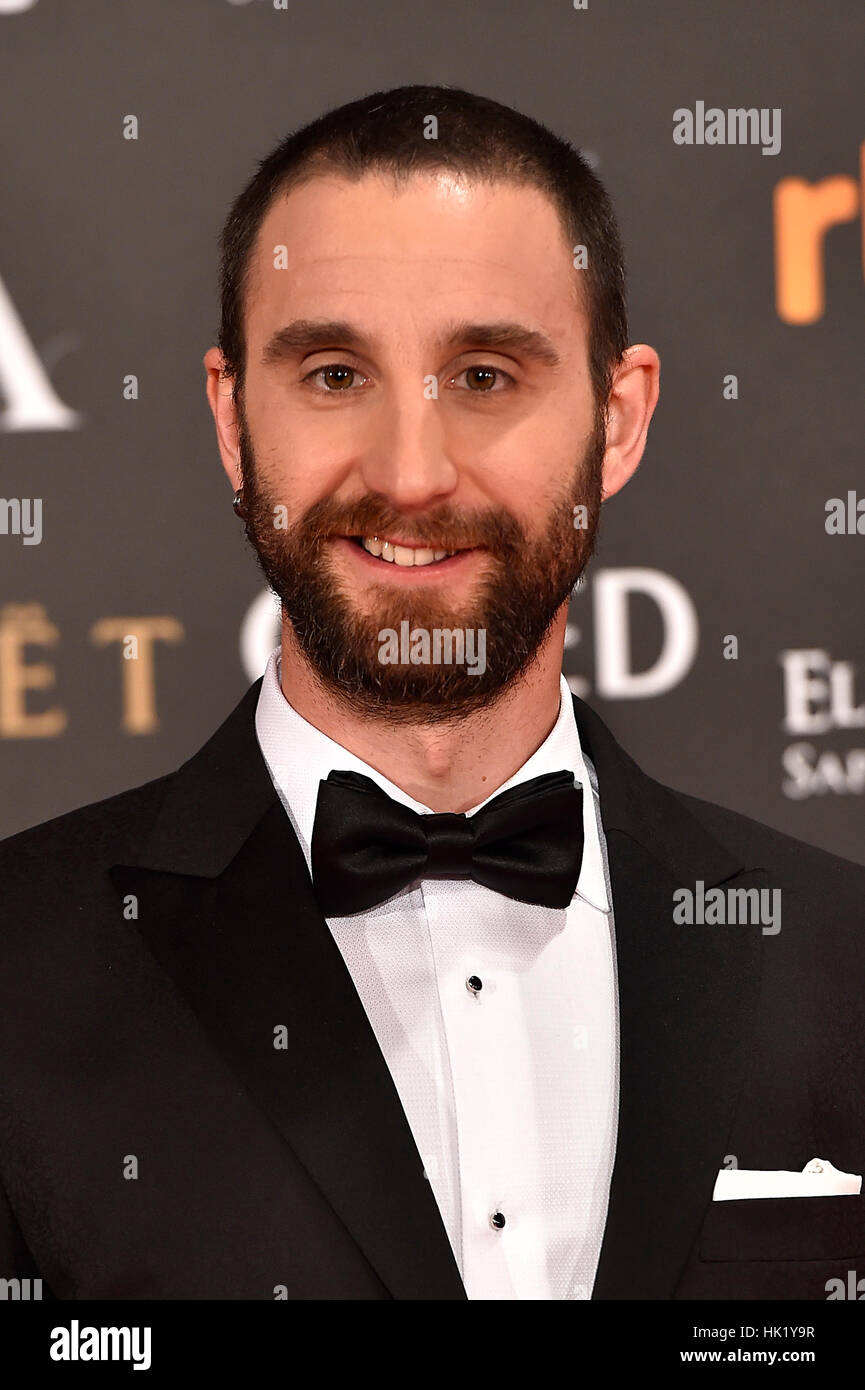 Madrid, Spain. 4th Feb, 2017. Actor Dani Rovira at a photocall during ...