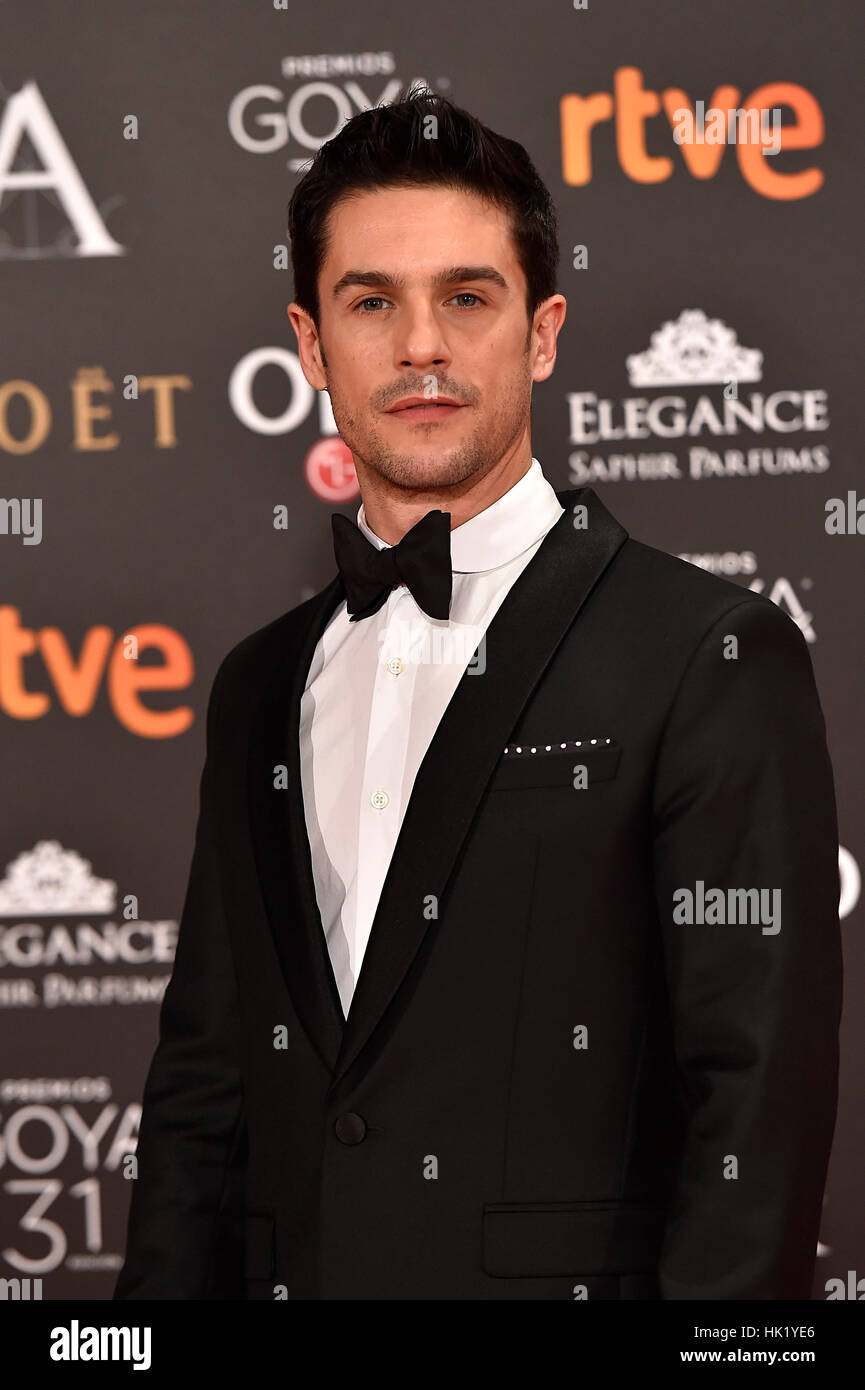 Madrid, Spain. 4th Feb, 2017. Actor Alejo Sauras at a photocall during ...