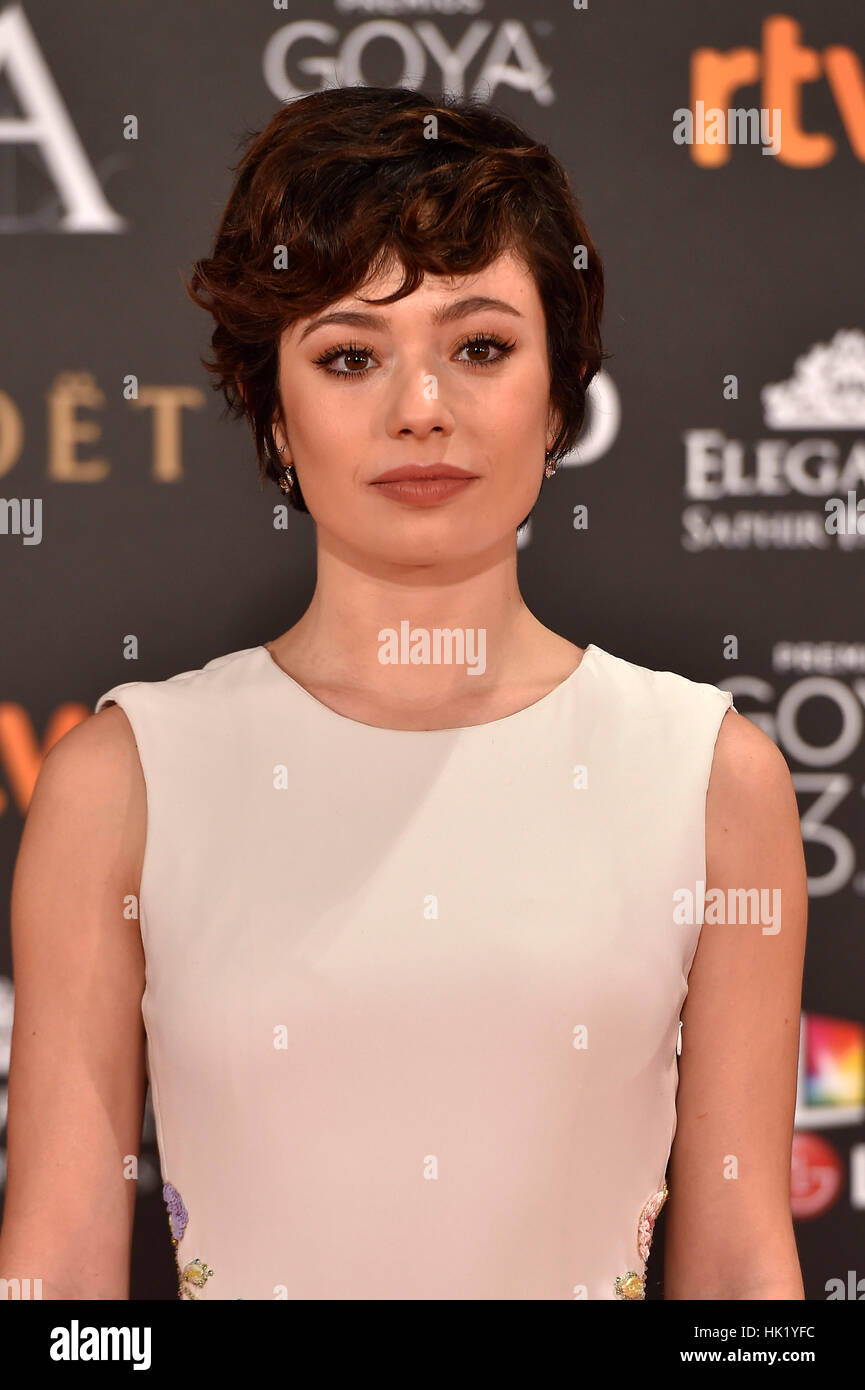Madrid, Spain. 4th Feb, 2017. Actress Anna Castillo at a photocall ...
