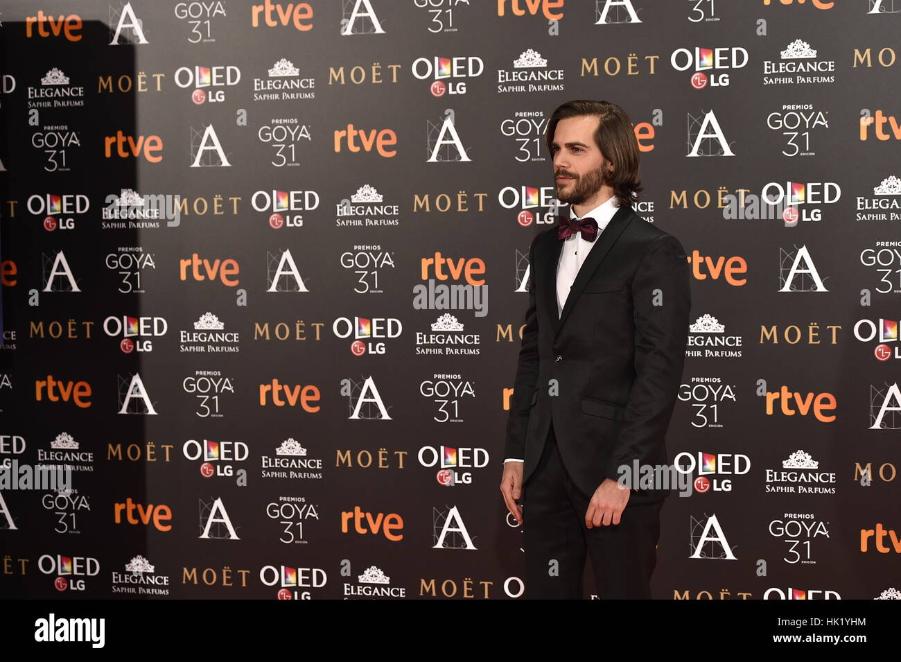 Madrid, Spain. 4th Feb, 2017. Actor Marc Clotet at a photocall during ...