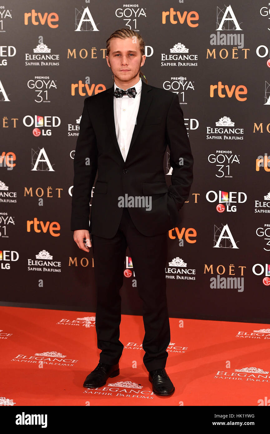 Madrid, Spain. 4th Feb, 2017. Actor Emilio Palacios at a photocall ...