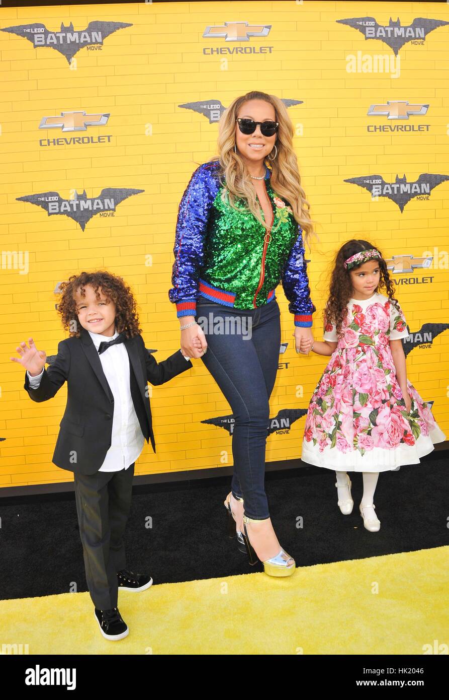 Los Angeles, USA. 4th Feb, 2017. Mariah Carey, Monroe Cannon, Morroccan ...