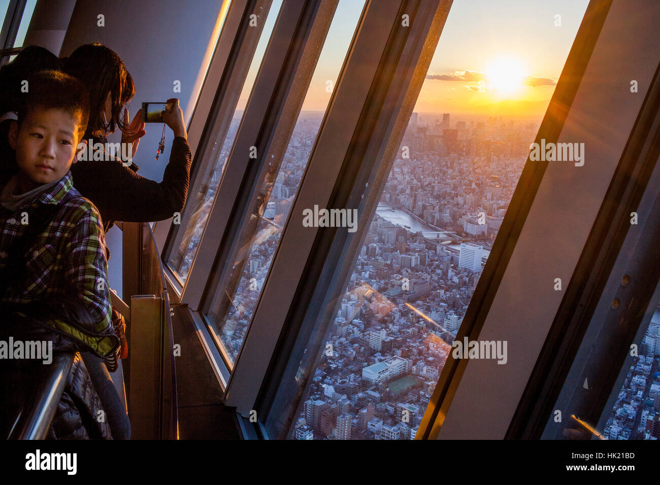 Observatory, Tokyo Skytree, tower, Tokyo, Japan Stock Photo - Alamy