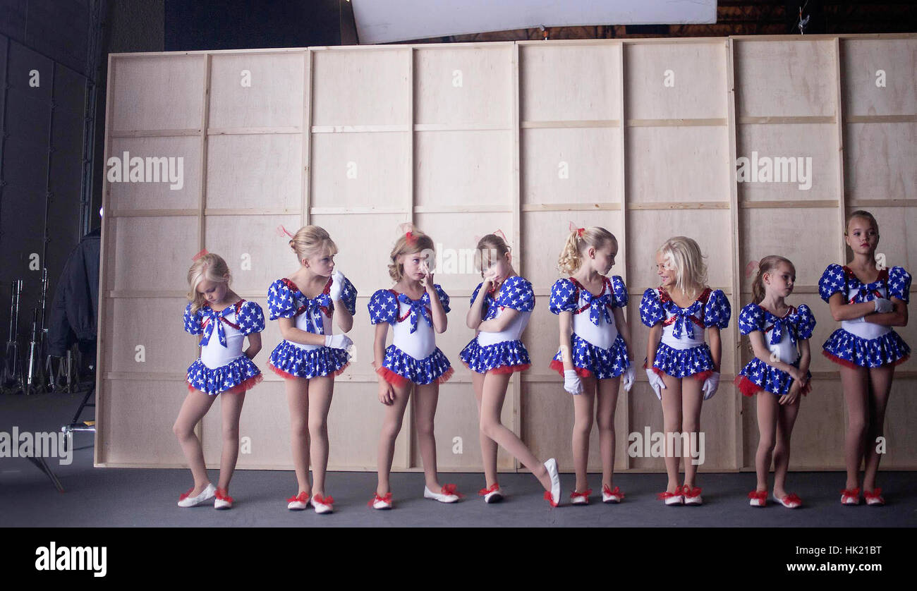 CASTING JONBENET, l-r: Danika Toolson, Emma Winslow, Elle Walker, Aeona ...