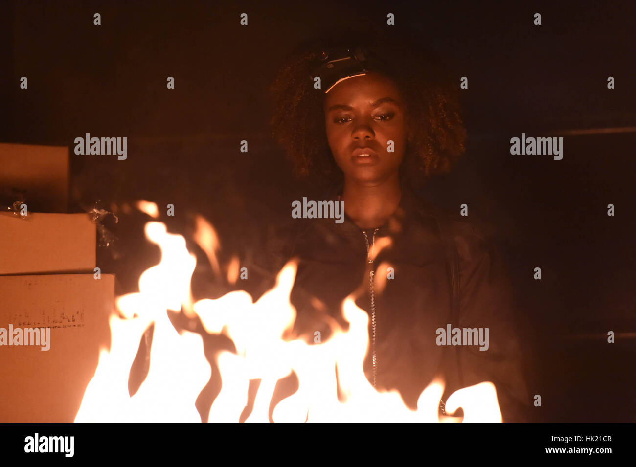 DEIDRA & LANEY ROB A TRAIN, Ashleigh Murray, 2017. ph: Fred Hayes ...