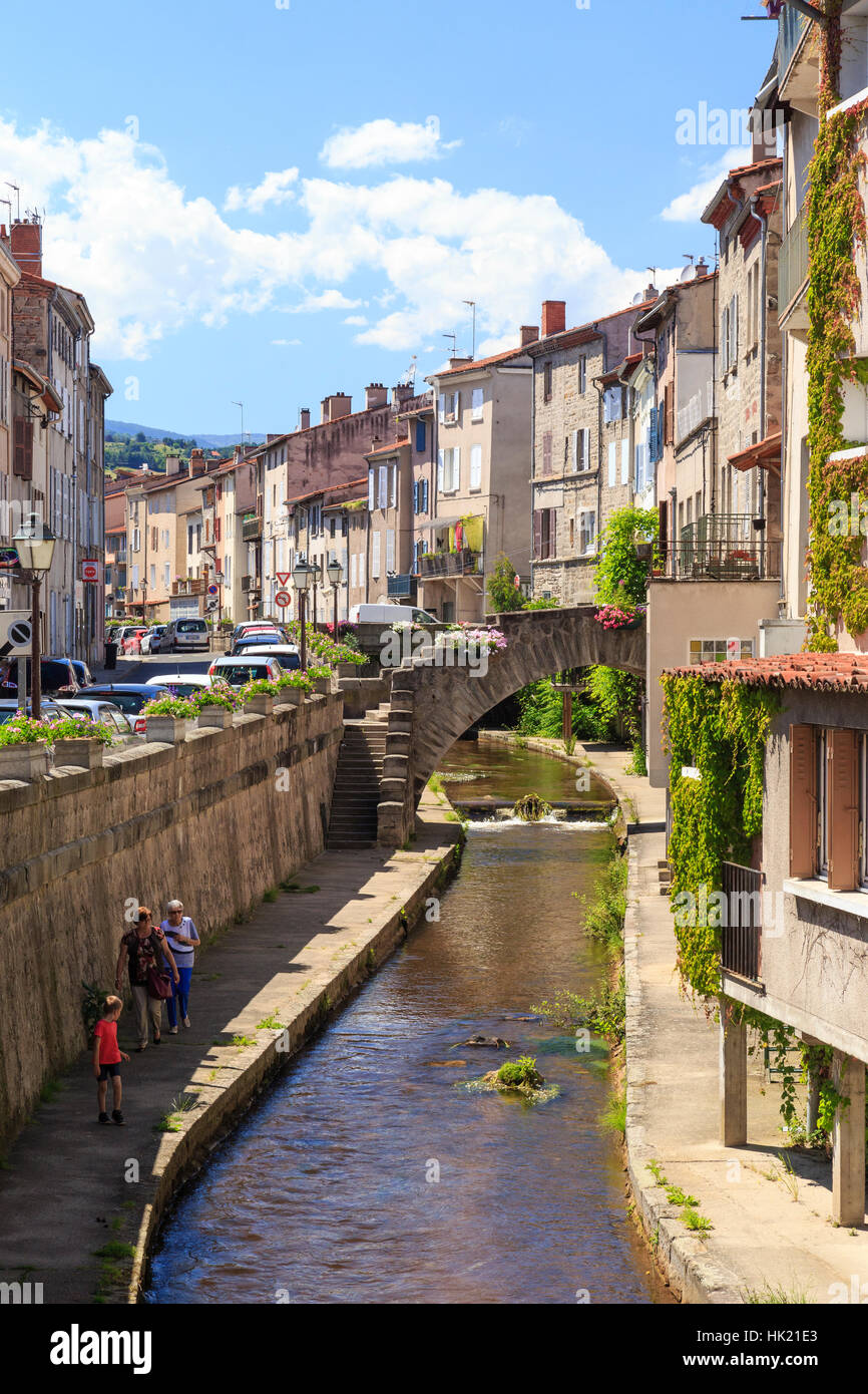 France, Loire, Montbrison, Vizery quay Stock Photo - Alamy