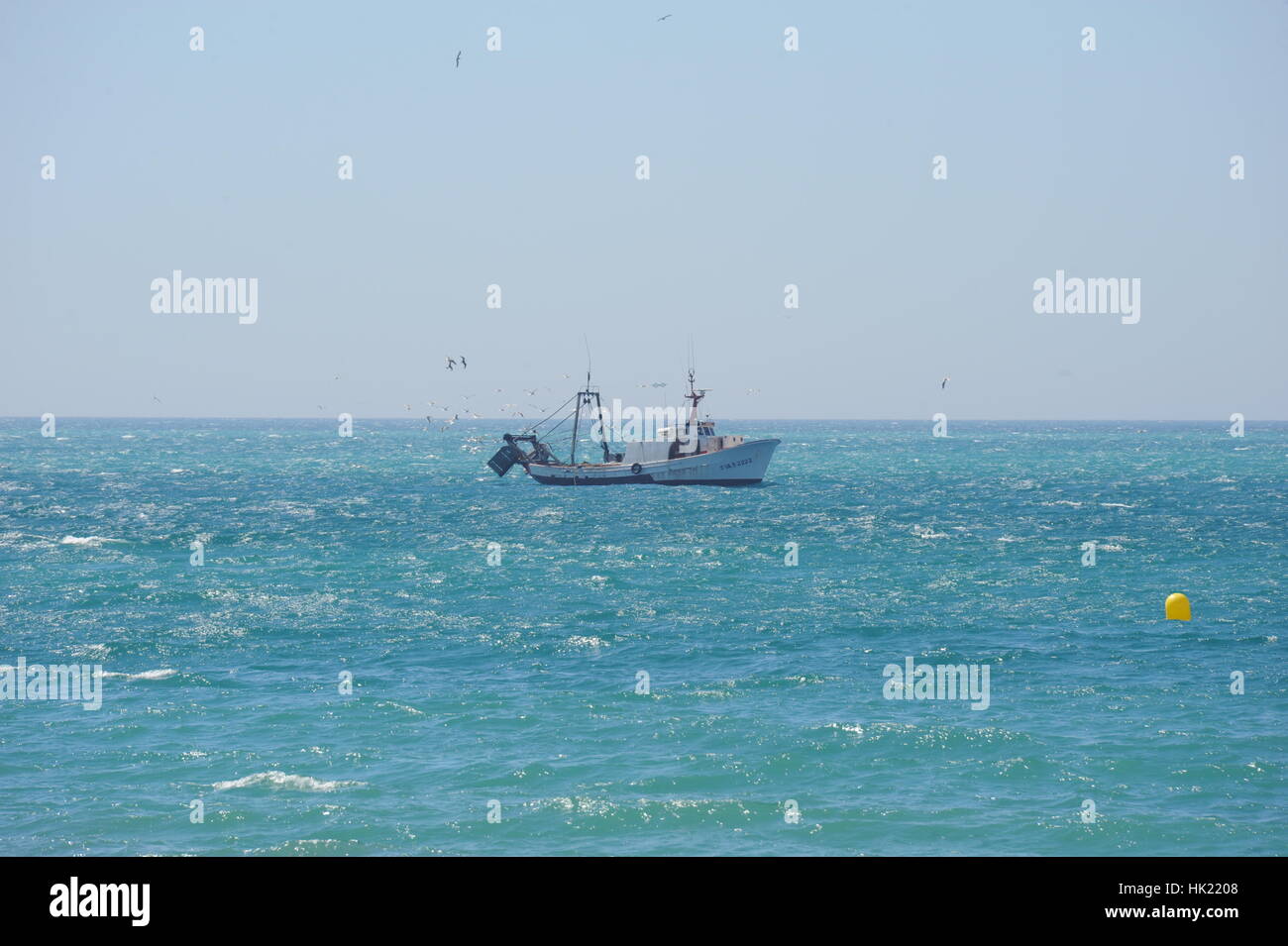 water, mediterranean, salt water, sea, ocean, steamer, fishing ship ...
