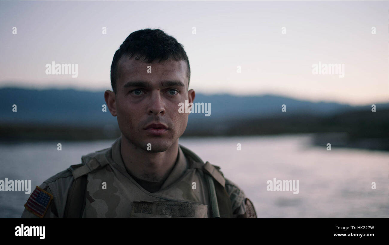 THE YELLOW BIRDS, Alden Ehrenreich, 2017. © Warner Bros. /Courtesy ...