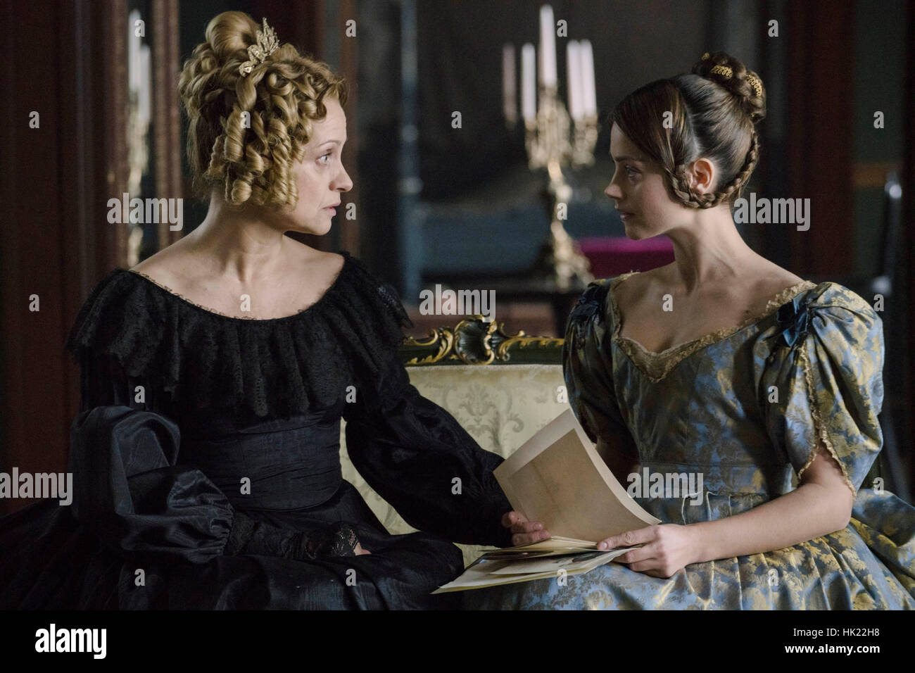 VICTORIA, (from left): Catherine Flemming, Jenna Coleman, 'Doll 123 ...