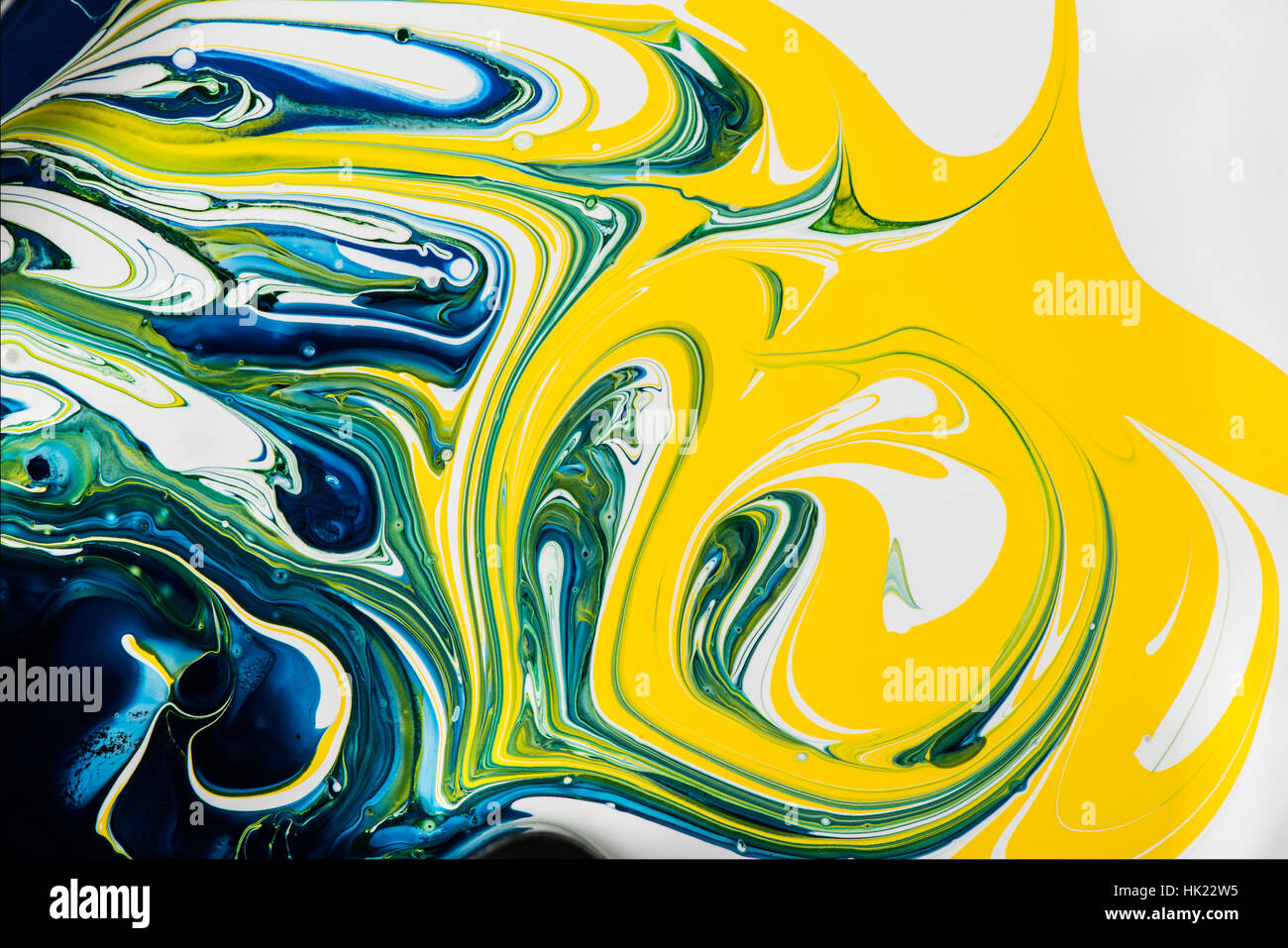 Abstract acrylic colors mixed paint for background Stock Photo - Alamy