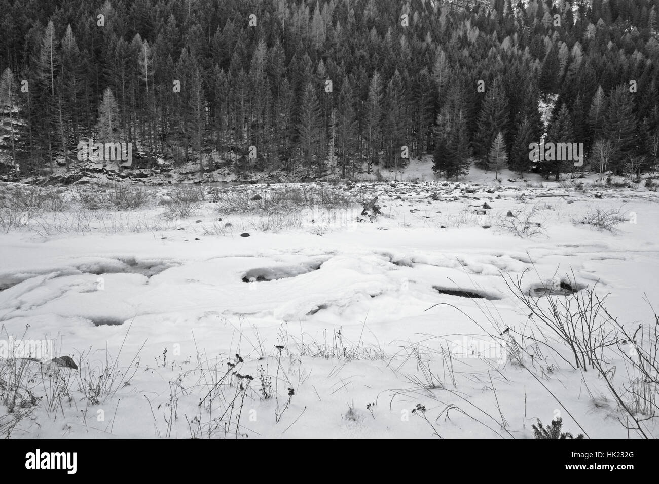 Frozen trees and landscape hi-res stock photography and images - Alamy