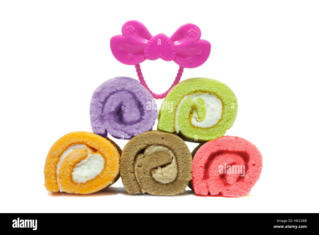 Pink ribbon roll hi-res stock photography and images - Alamy