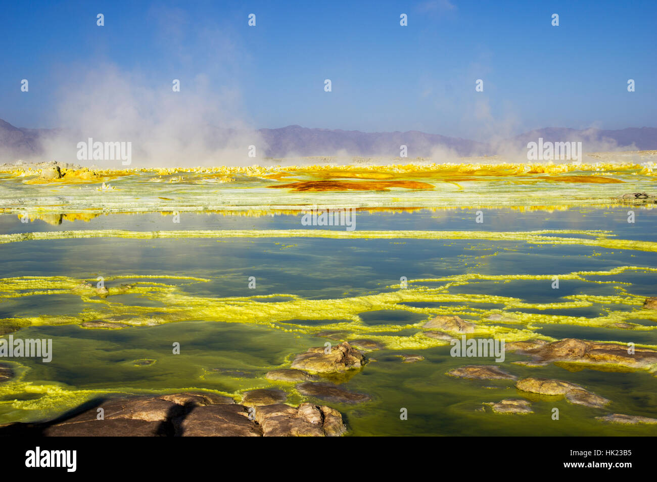 Vivid colours and striking rock formations in the otherworldly scenery ...