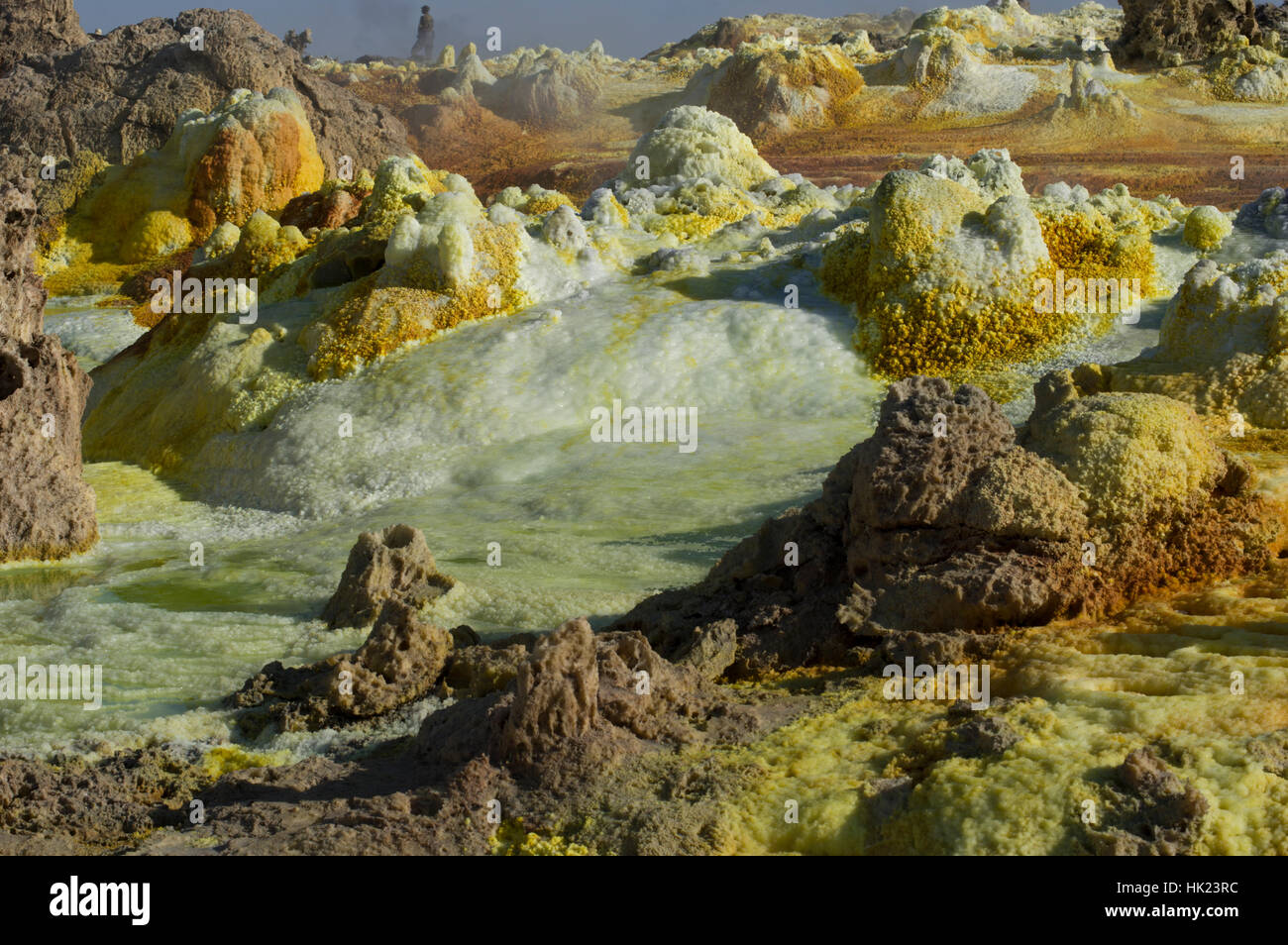 Vivid colours and striking rock formations in the otherworldly scenery ...