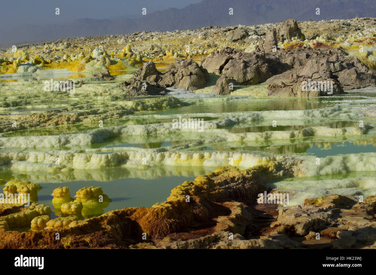 Vivid colours and striking rock formations in the otherworldly scenery ...