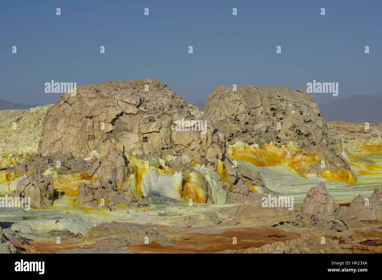 Vivid colours and striking rock formations in the otherworldly scenery ...
