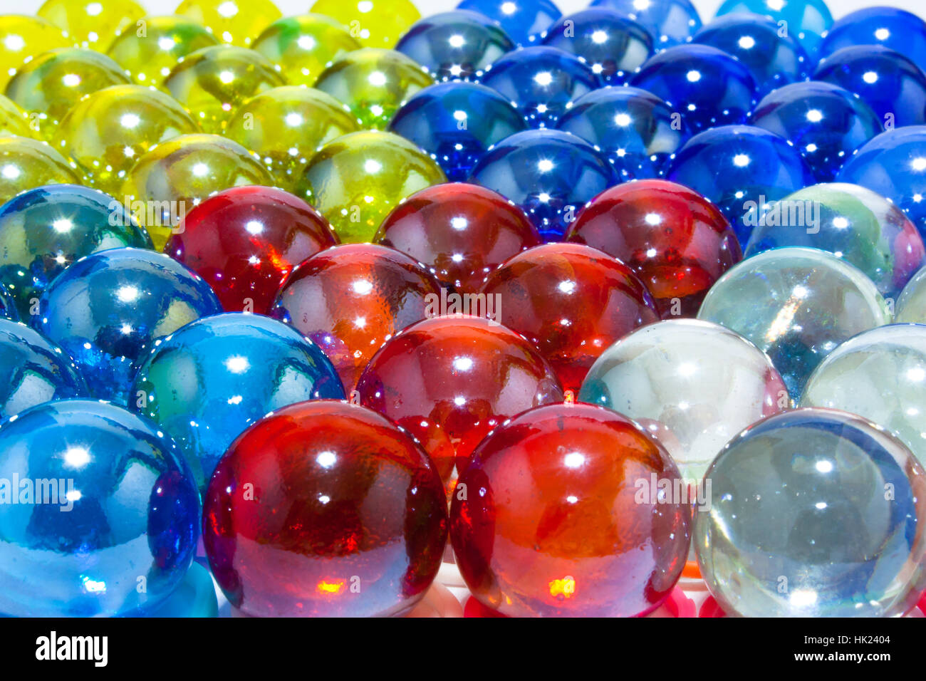 Beautiful Colorful Crystal Balls Background Stock Photo - Alamy
