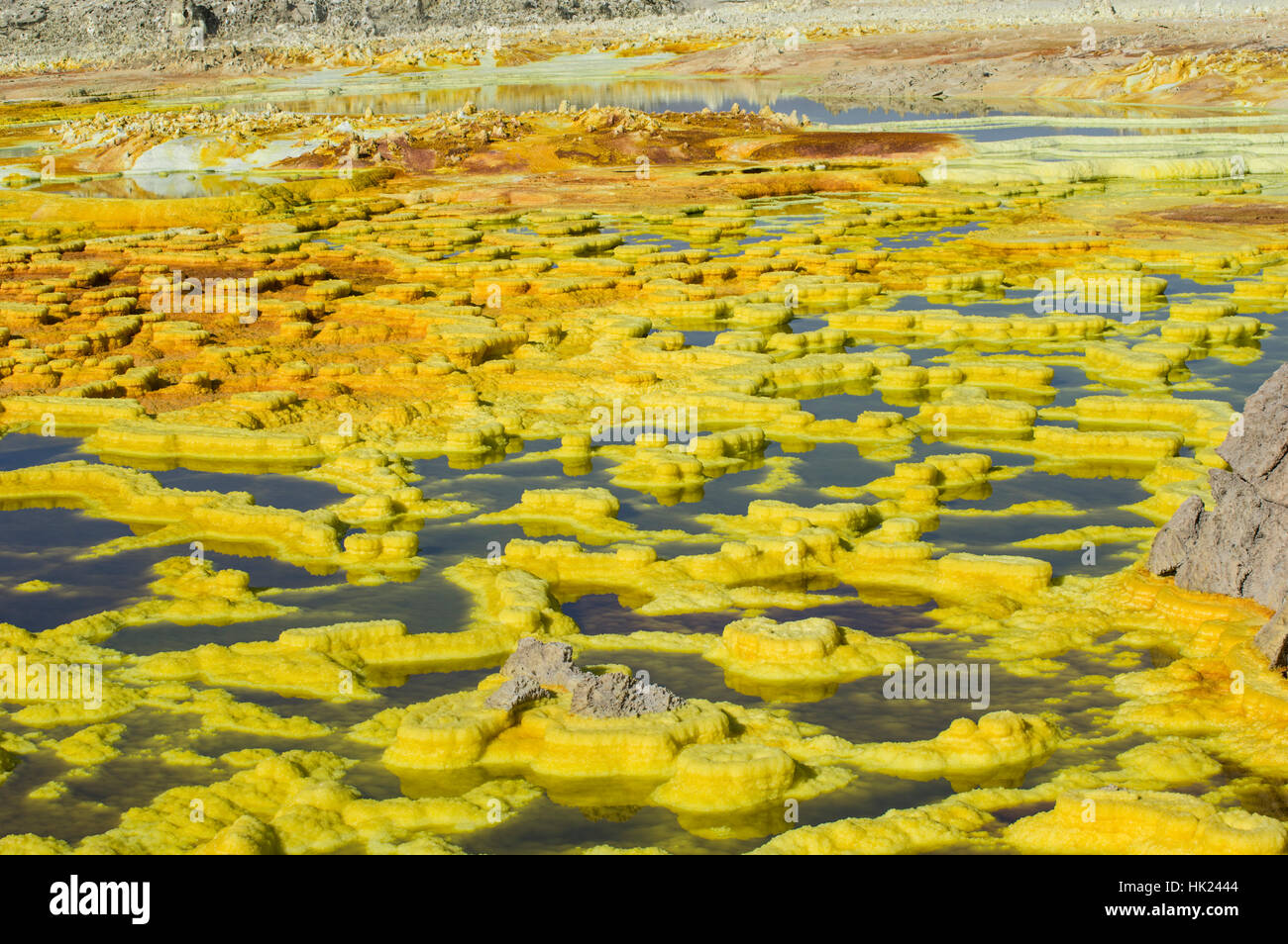 Vivid colours and striking rock formations in the otherworldly scenery ...