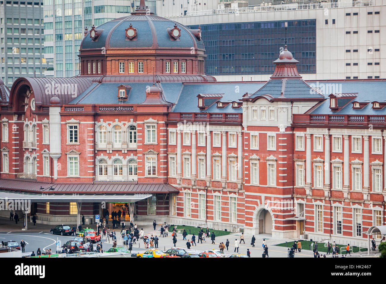 Townscape, Tokyo Station, Marunouchi, Tokyo, Japan Stock Photo - Alamy