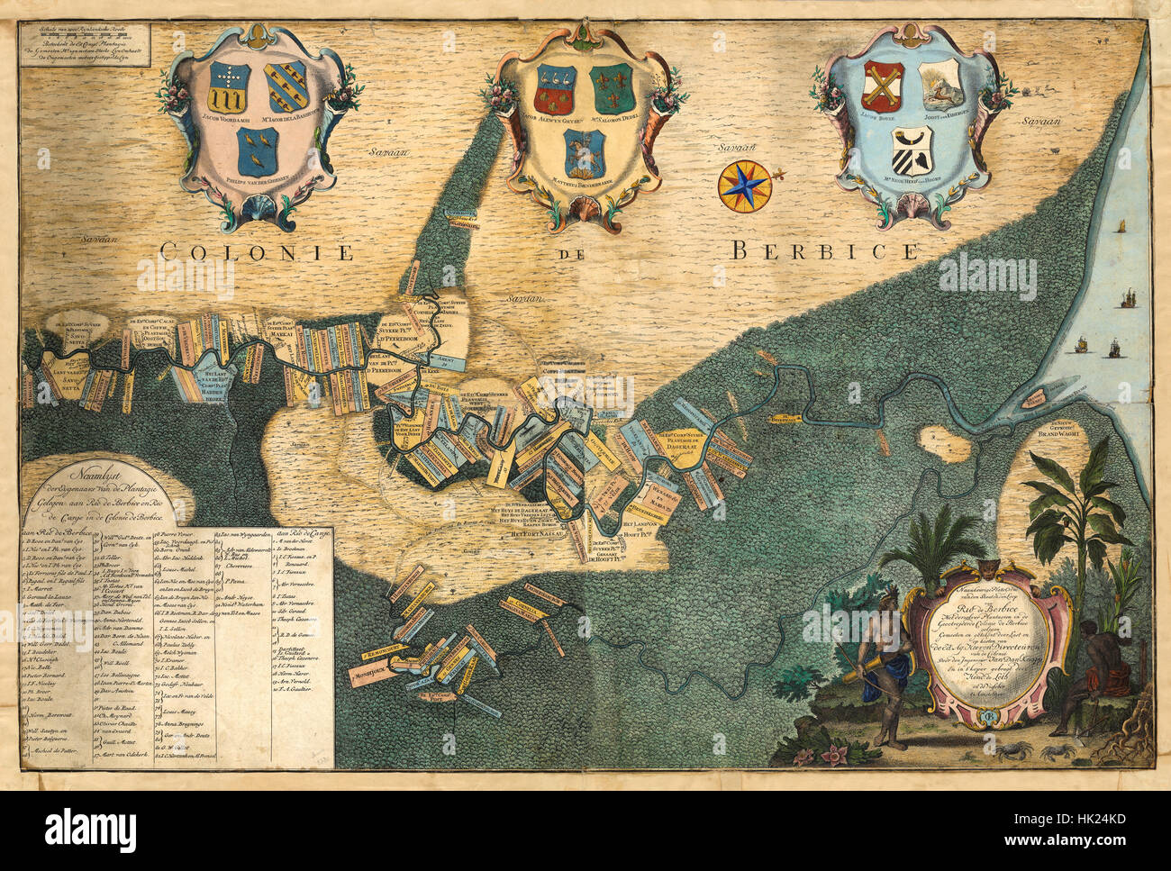 Map of guyana 1725 hi-res stock photography and images - Alamy