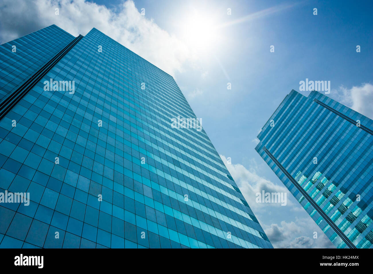 Business Modern Glass Buildings Stock Photo - Alamy
