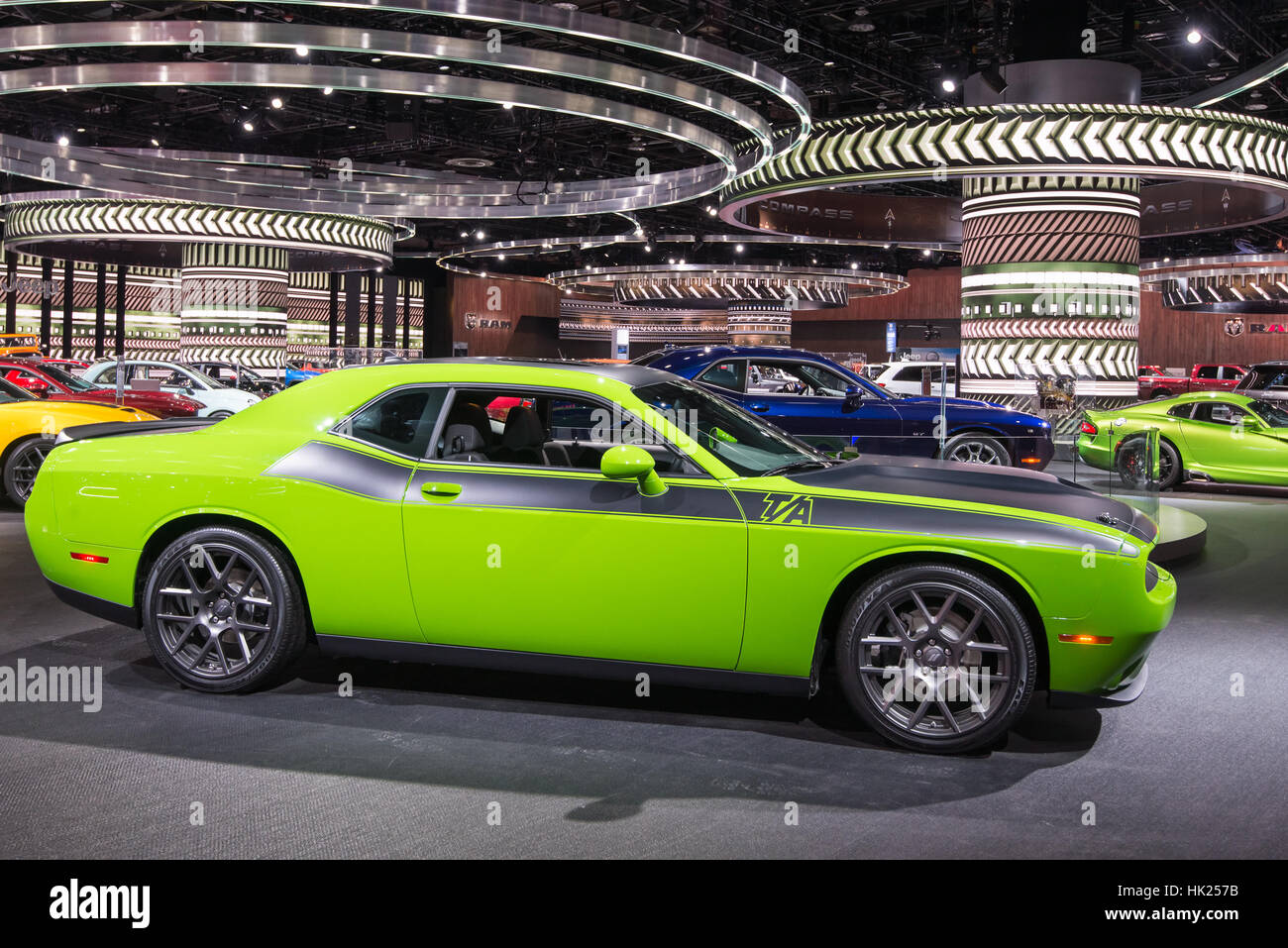 Dodge Challenger Ta 2017 2017 Dodge Challenger T A Car Hi Res Stock