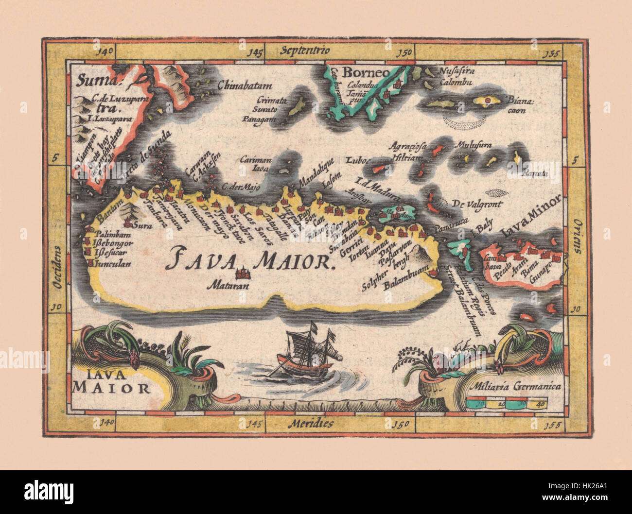 Map of indonesia 1590 hi-res stock photography and images - Alamy