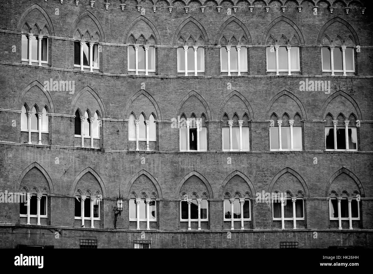 View siena town tuscany Black and White Stock Photos & Images - Alamy