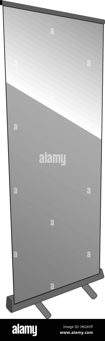 advertising pillar of different designs. Vector illustration Stock ...