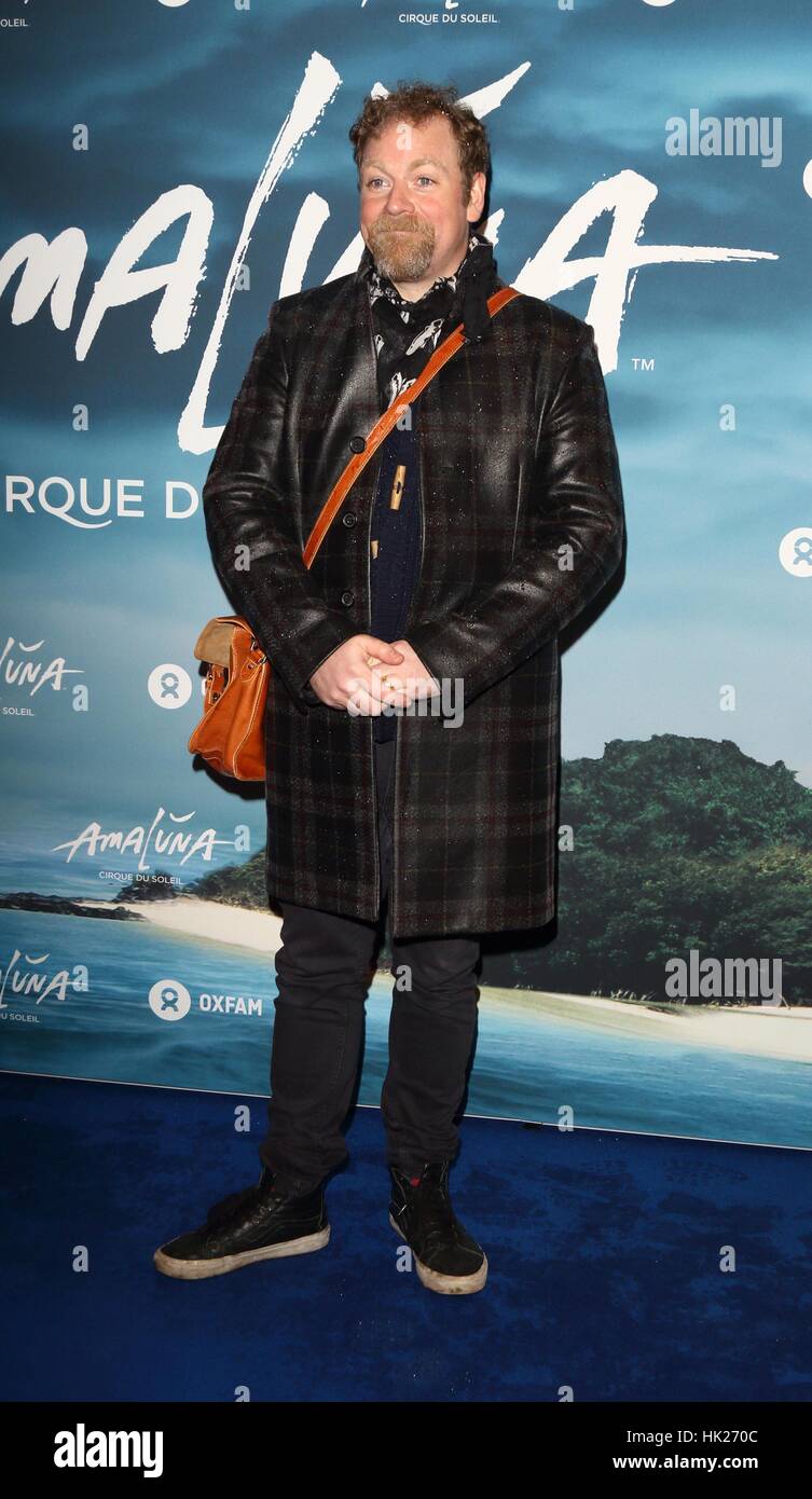 London, UK. Rufus Hound at Cirque du Soleil: Amaluna Press Night at the ...