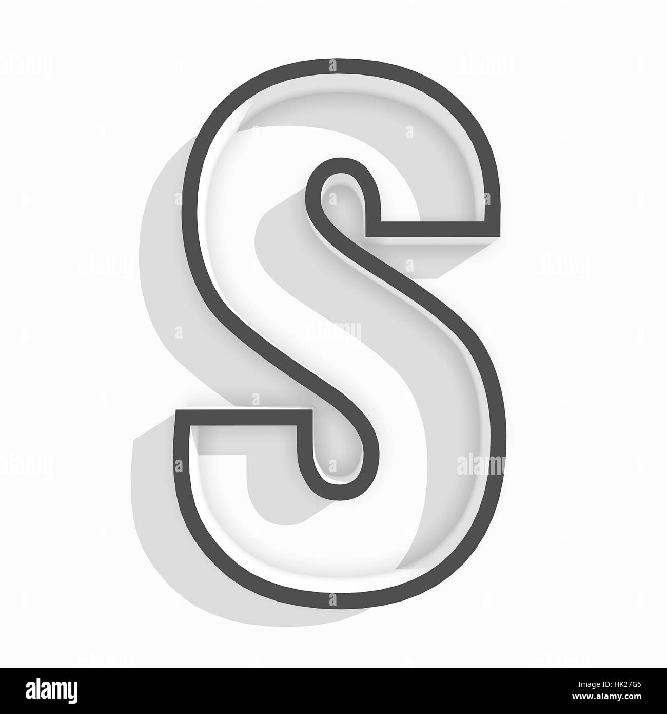 Letter S Black and White Stock Photos & Images - Alamy