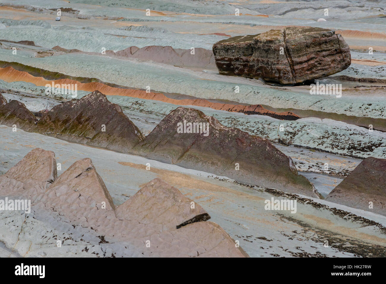 Flysch sediment hi-res stock photography and images - Alamy